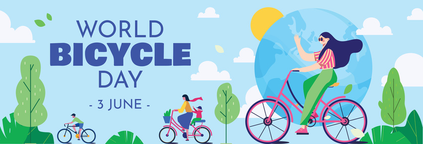 Le vendredi 3 juin 2022: Journée mondiale de la bicyclette | Wise